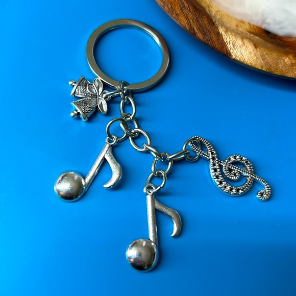 Accessories | New Keychain Music Note Design | Poshmark